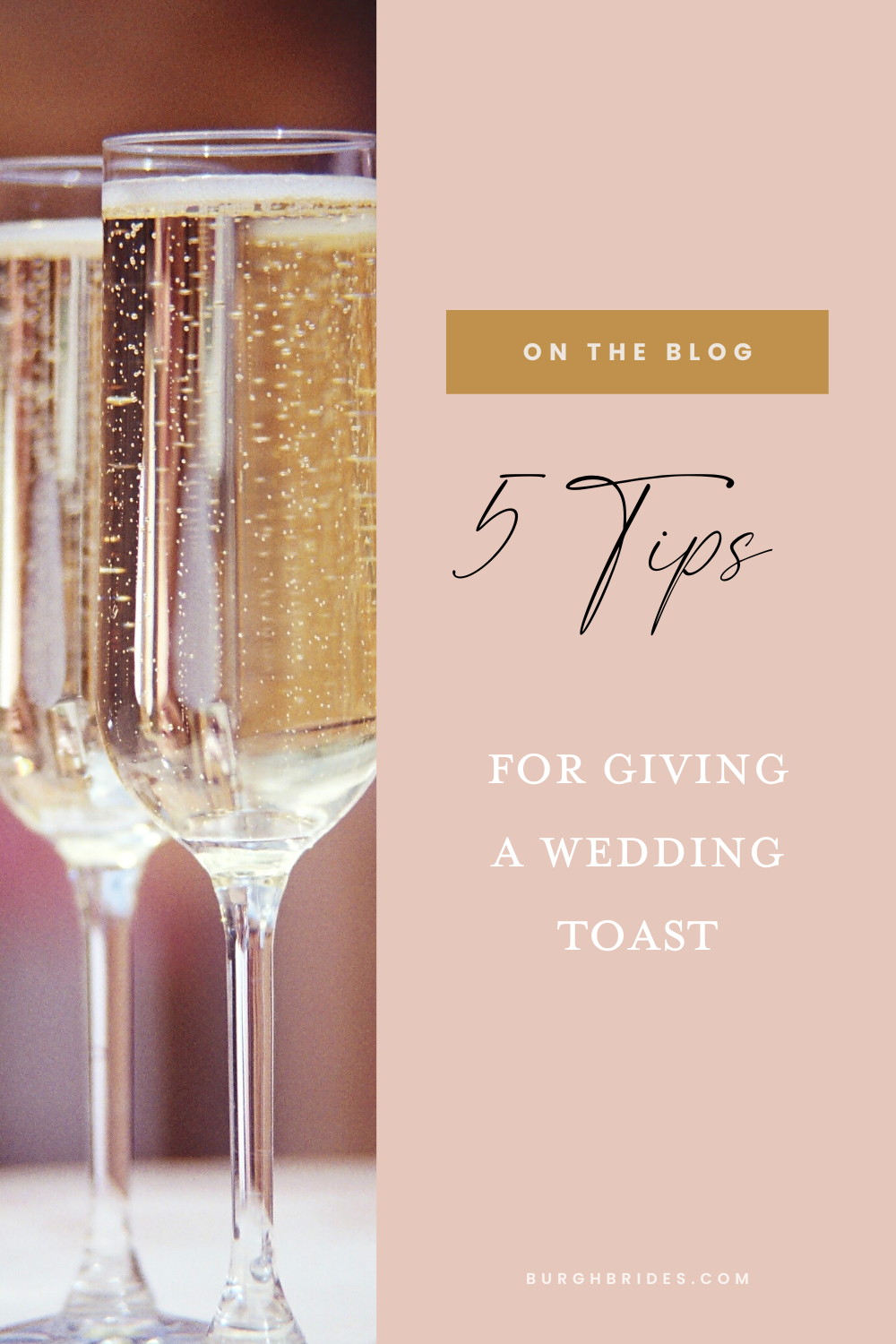 Tips for Giving a Wedding Toast | Burgh Brides