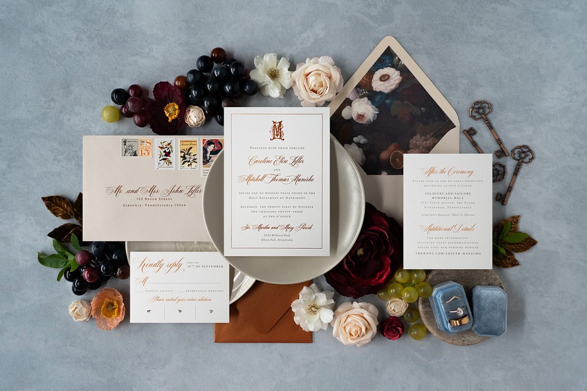 Fresh Cut Prints | Pittsburgh Wedding Stationery Designer