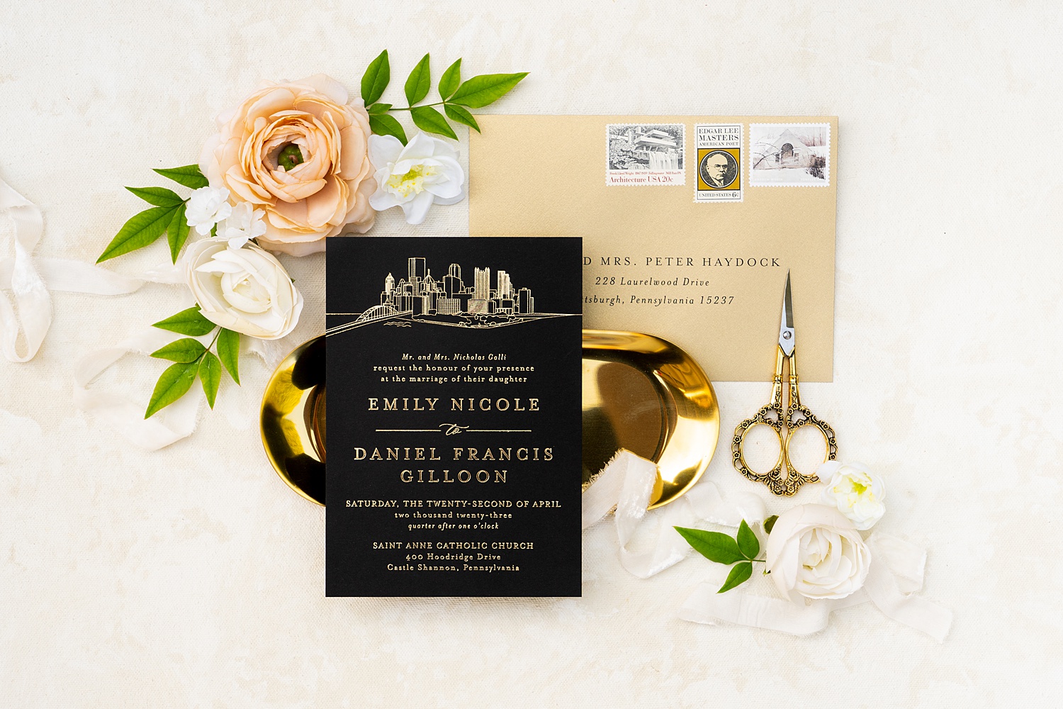 Fresh Cut Prints | Pittsburgh Wedding Stationery Designer
