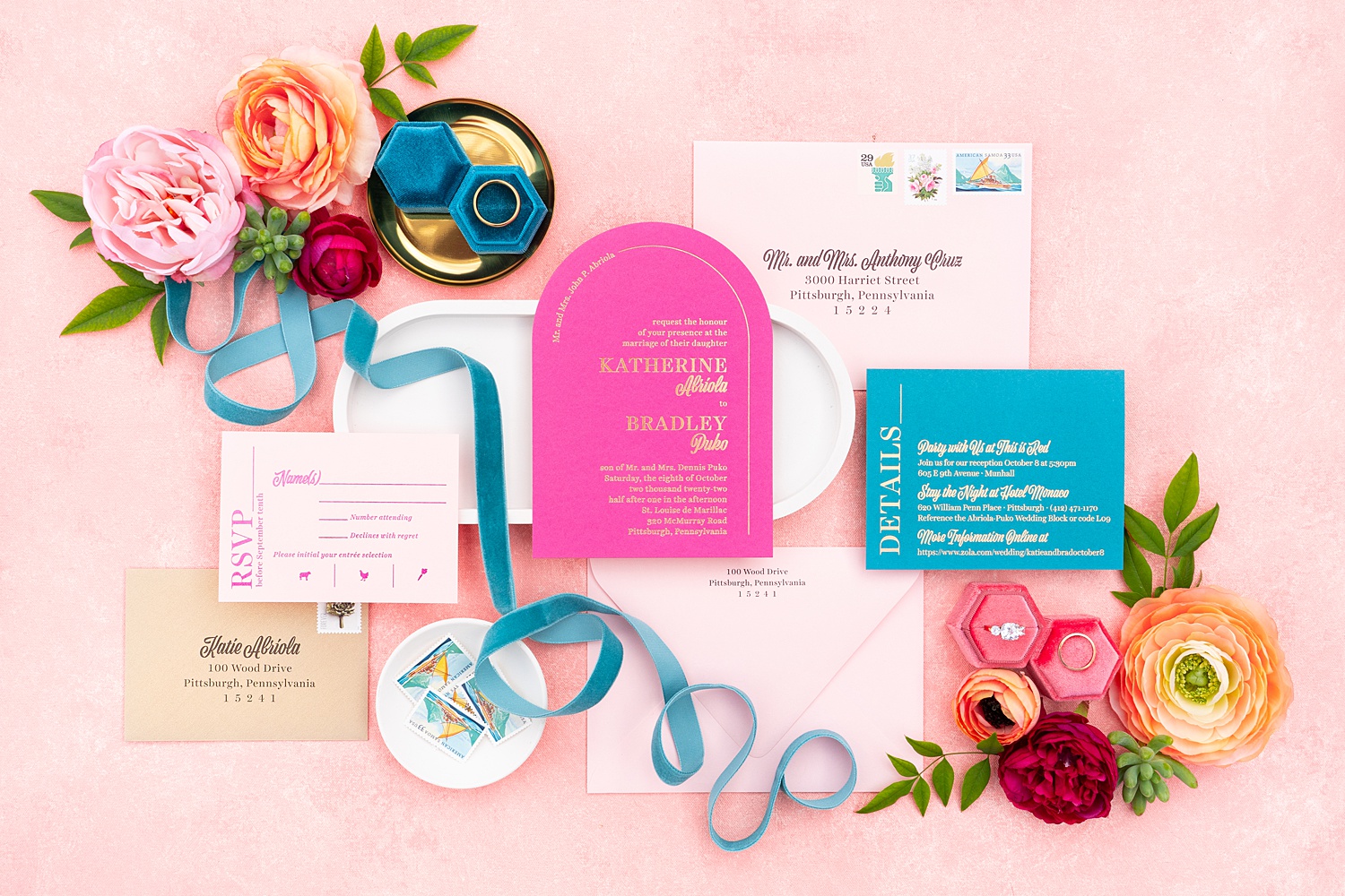 Fresh Cut Prints | Pittsburgh Wedding Stationery Designer