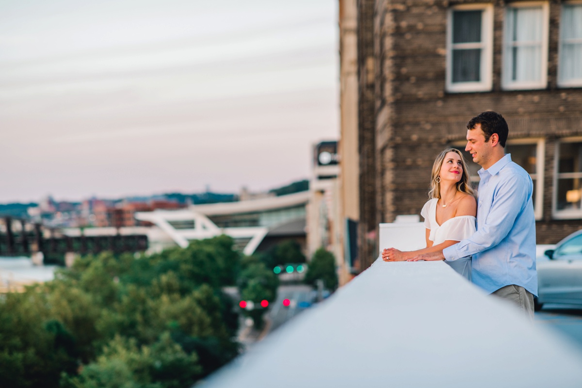 Downtown Pittsburgh Engagement Session | Burgh Brides