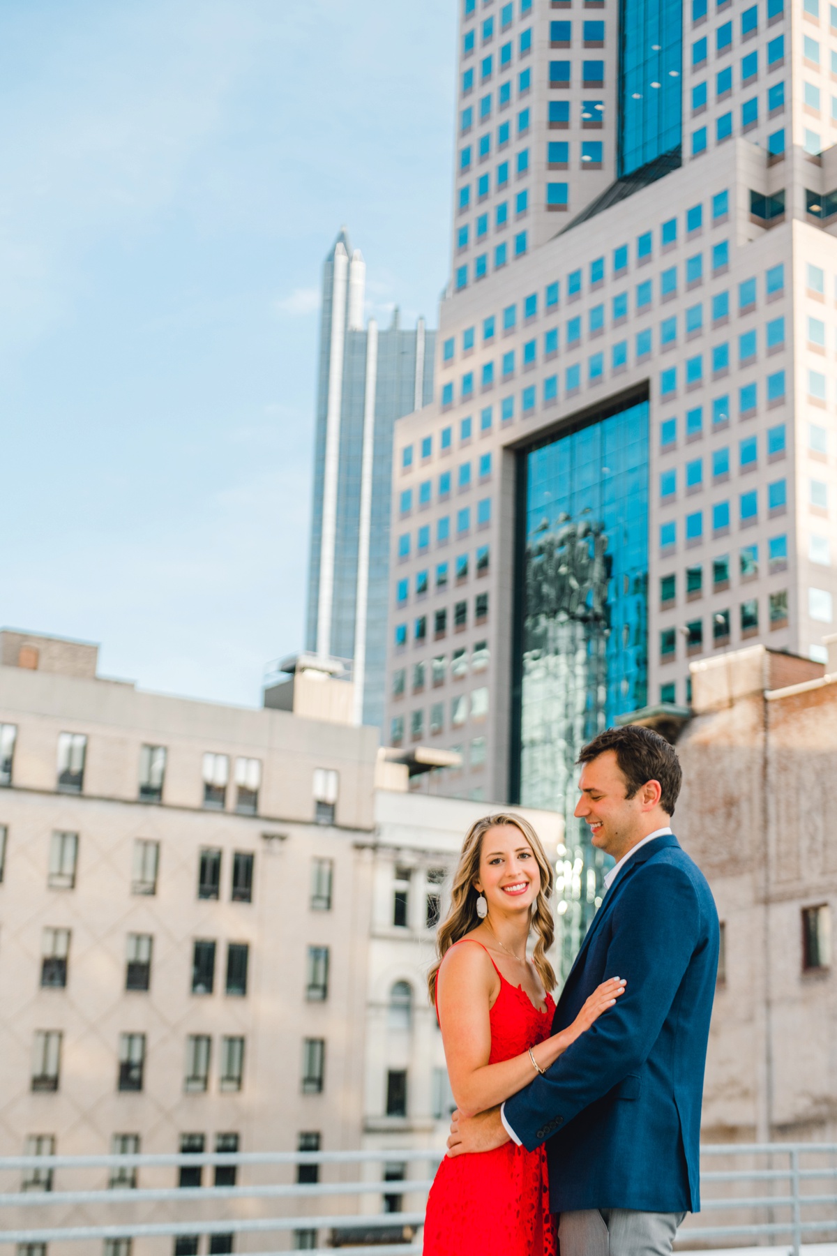 Downtown Pittsburgh Engagement Session | Burgh Brides