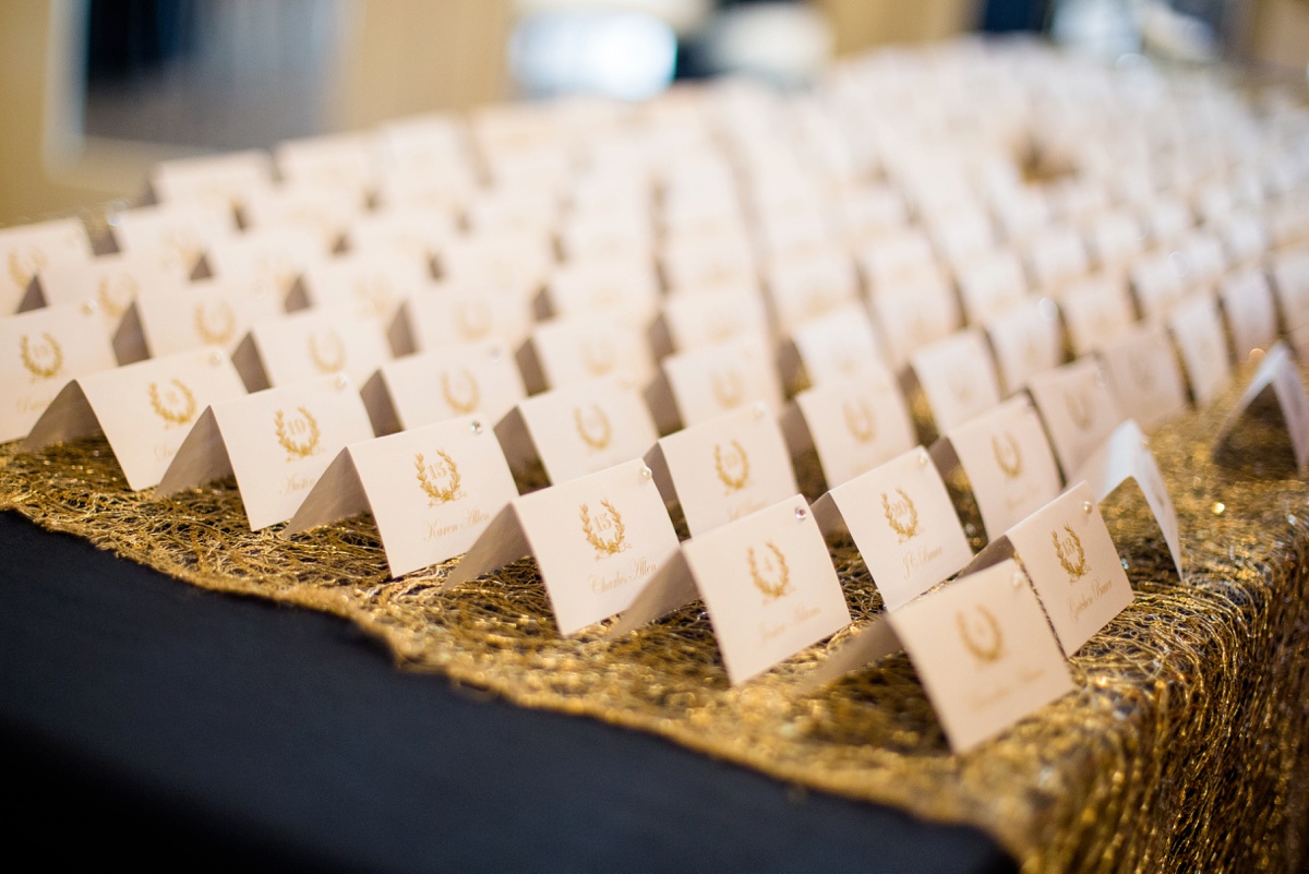 Gold & Navy Blue Butler Country Club Wedding | Burgh Brides