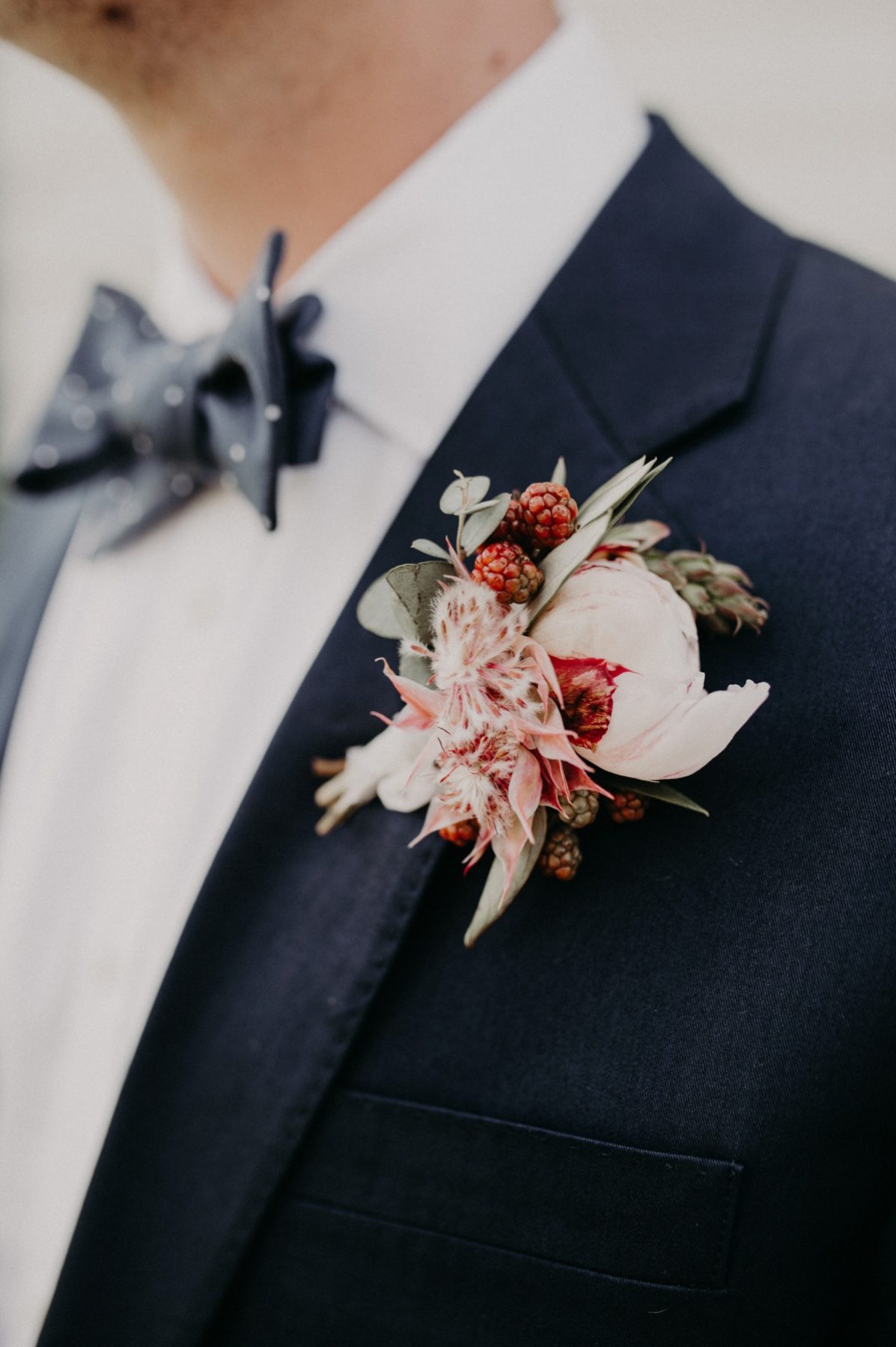 Poppy Red Eden Hall Wedding | Burgh Brides