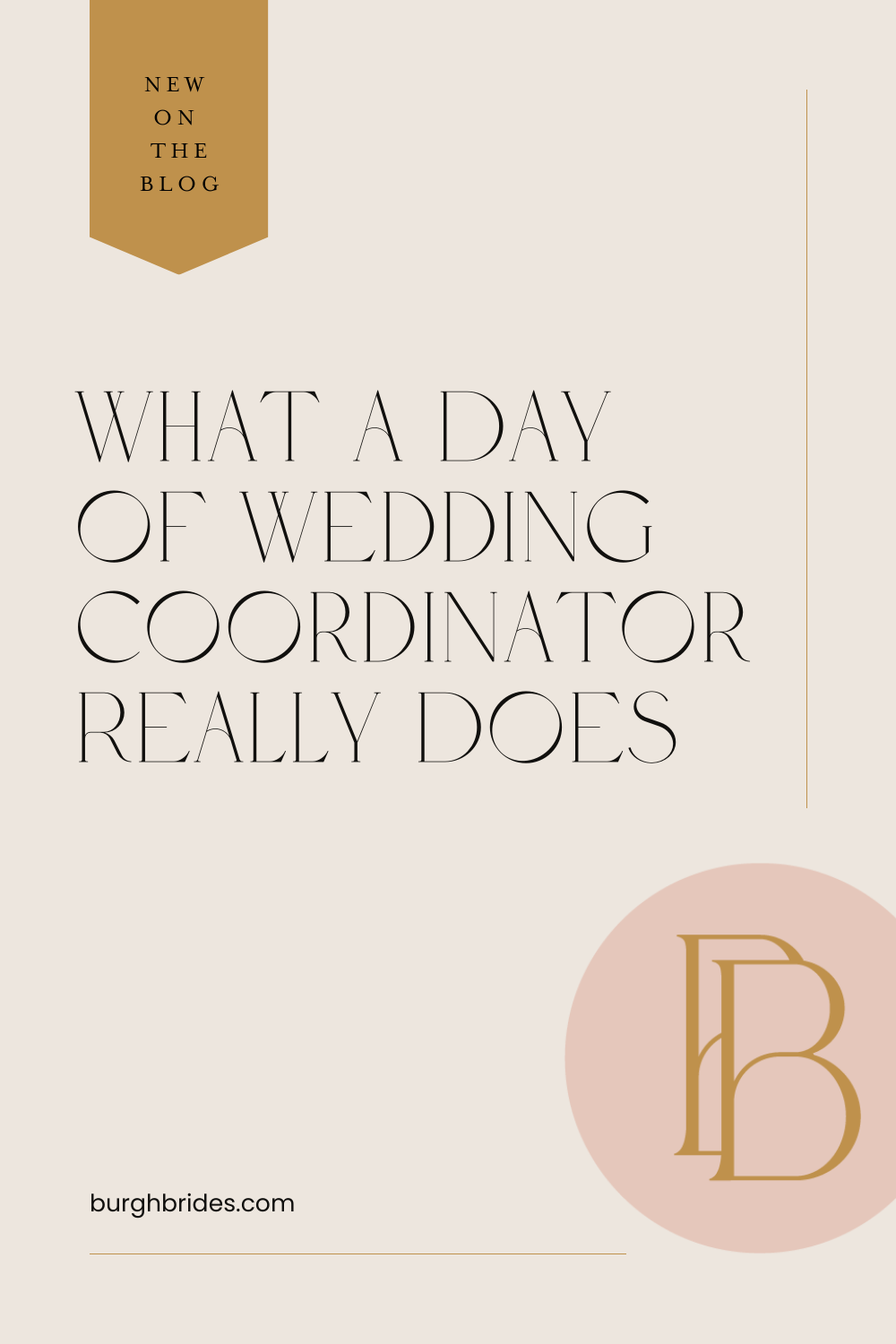 What A Wedding Coordinator Really Does | Burgh Brides