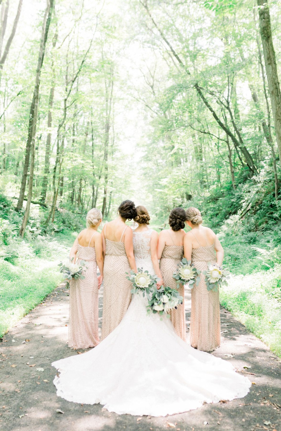 Romantic Forest Wedding at the Event Center at Waterworks