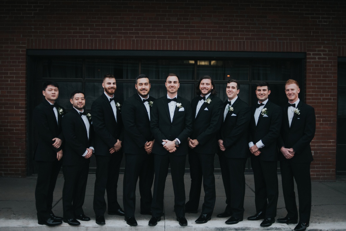 Classic Contemporary Wedding at the Duquesne Power Center