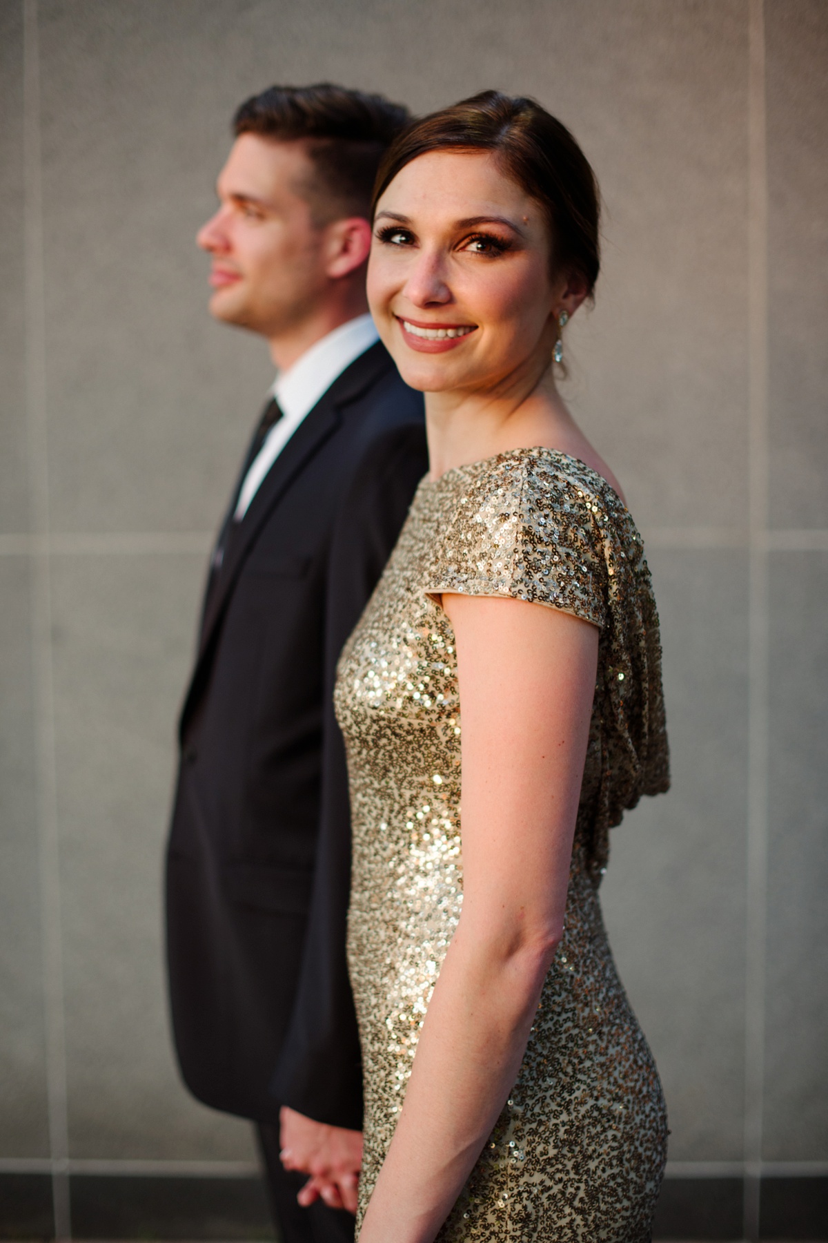 Fancy Downtown Pittsburgh Engagement Session | Burgh Brides