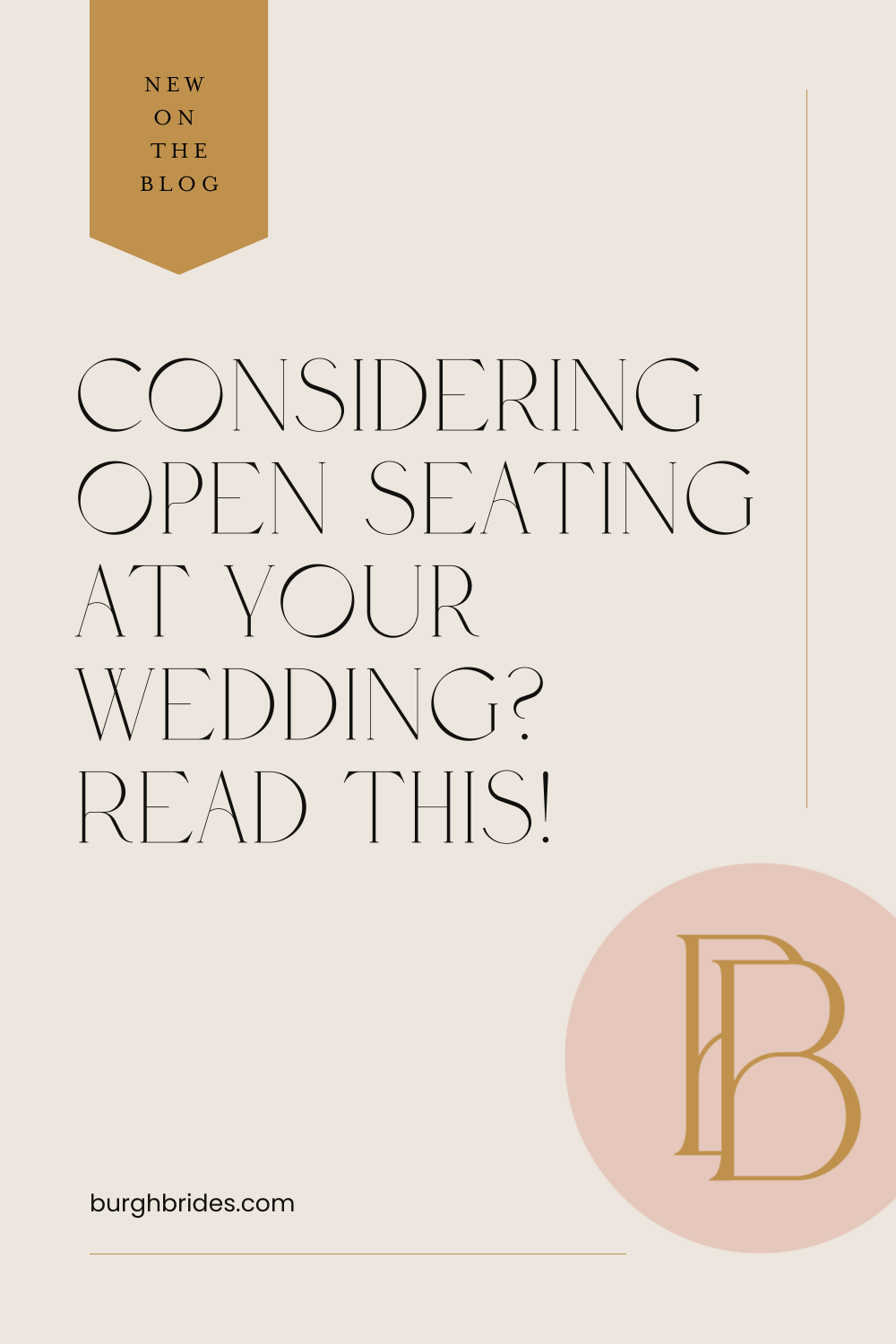 Considering Open Seating At Your Wedding? Read This.