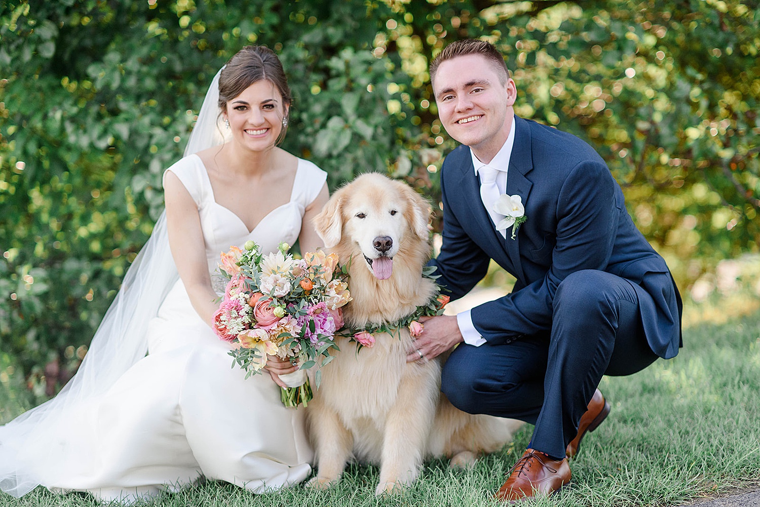 Dog In Wedding Ceremony