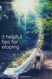7 Helpful Tips for Eloping | Burgh Brides