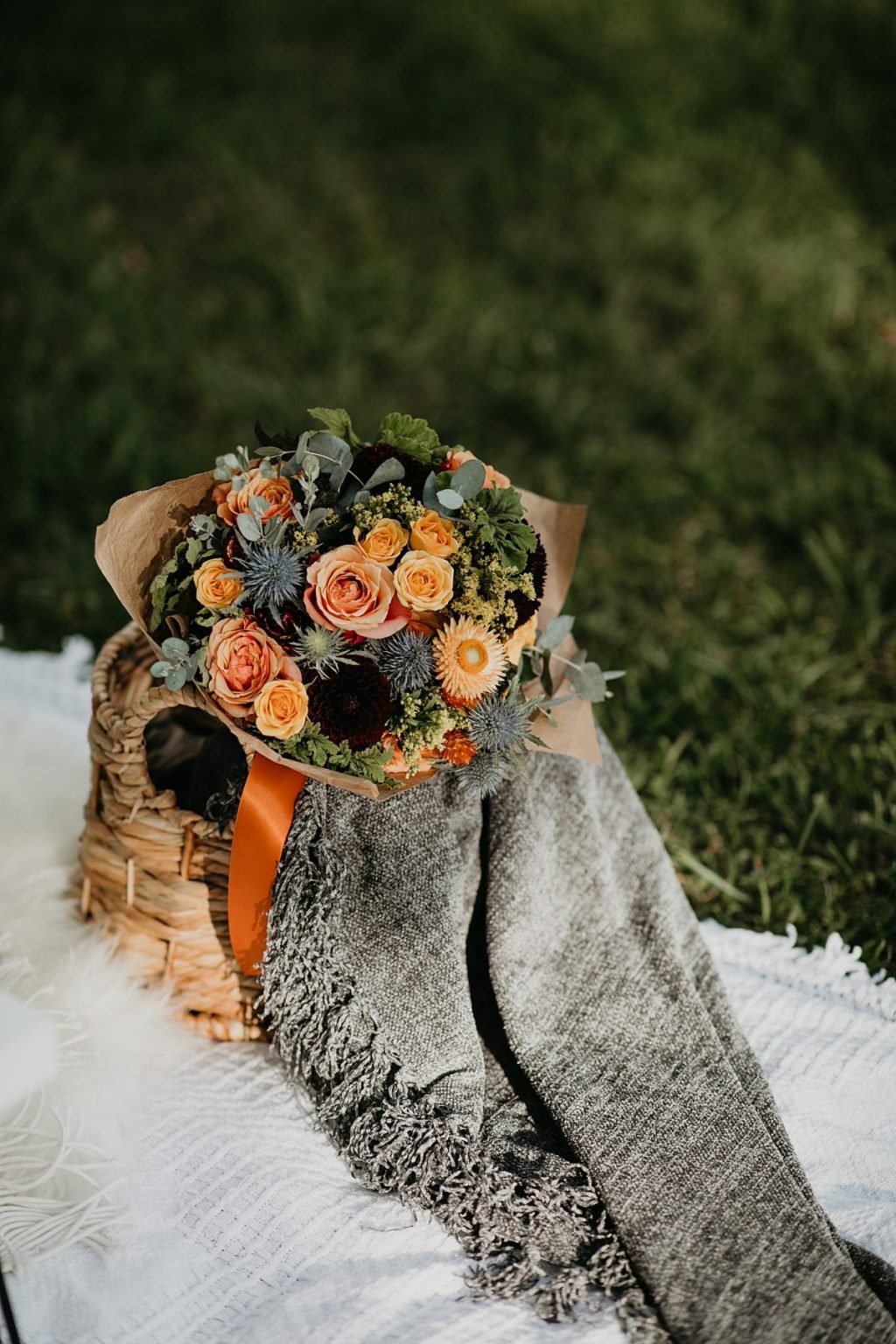 Autumn Picnic Proposal & Engagement Celebration Inspiration