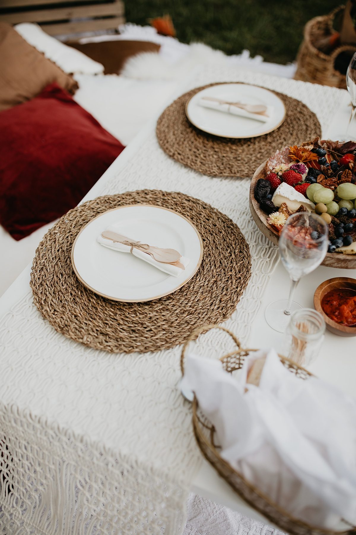 Autumn Picnic Proposal & Engagement Celebration Inspiration