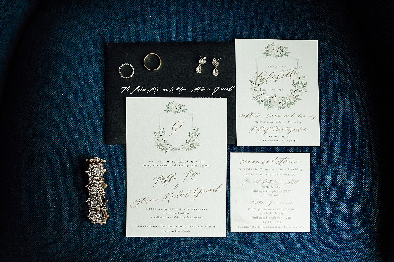 Free Spirited Yet Classic PPG Wintergarden Wedding