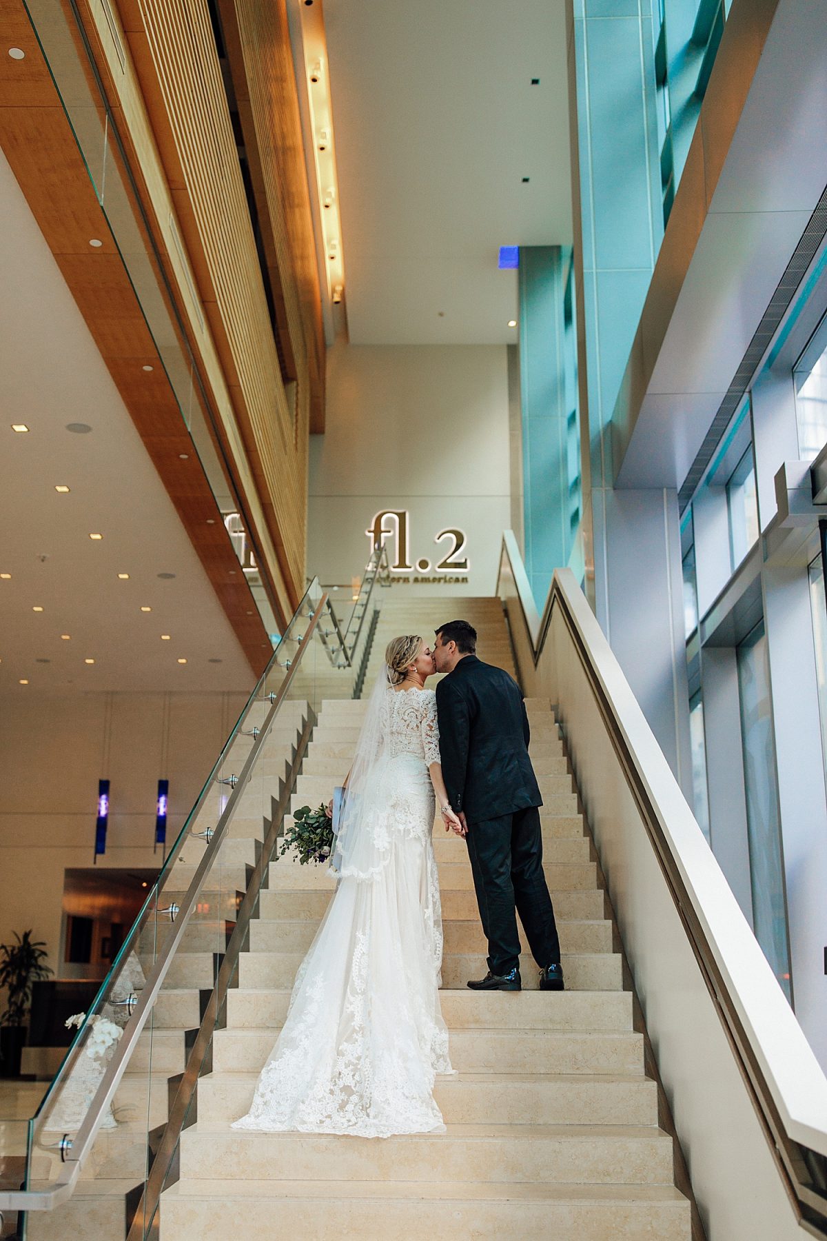 Free Spirited Yet Classic PPG Wintergarden Wedding