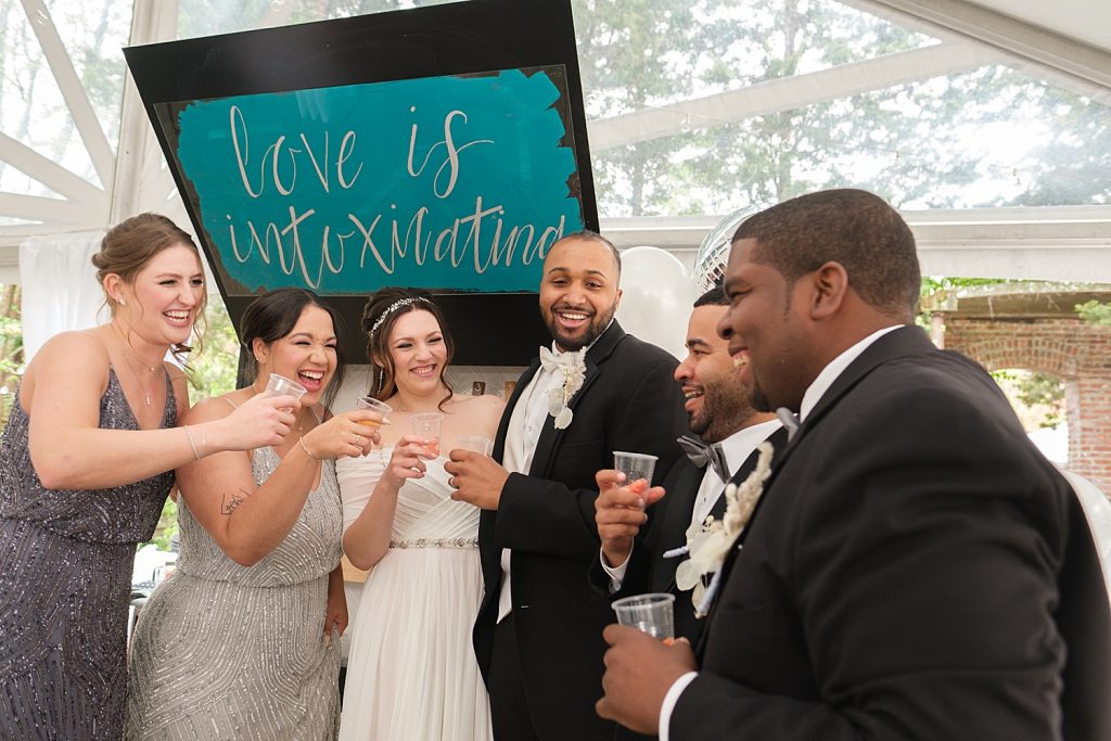 Starry Night Wedding Inspiration from The Big Fake Wedding
