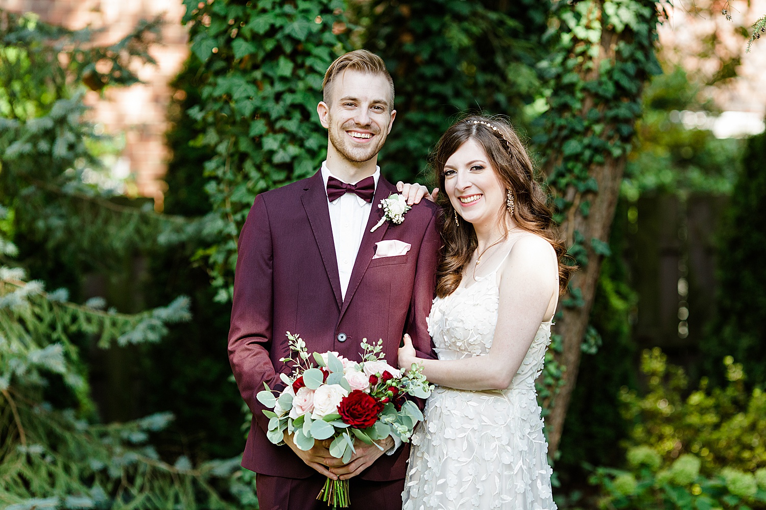Burgundy & Pink DIY Wedding | Burgh Brides
