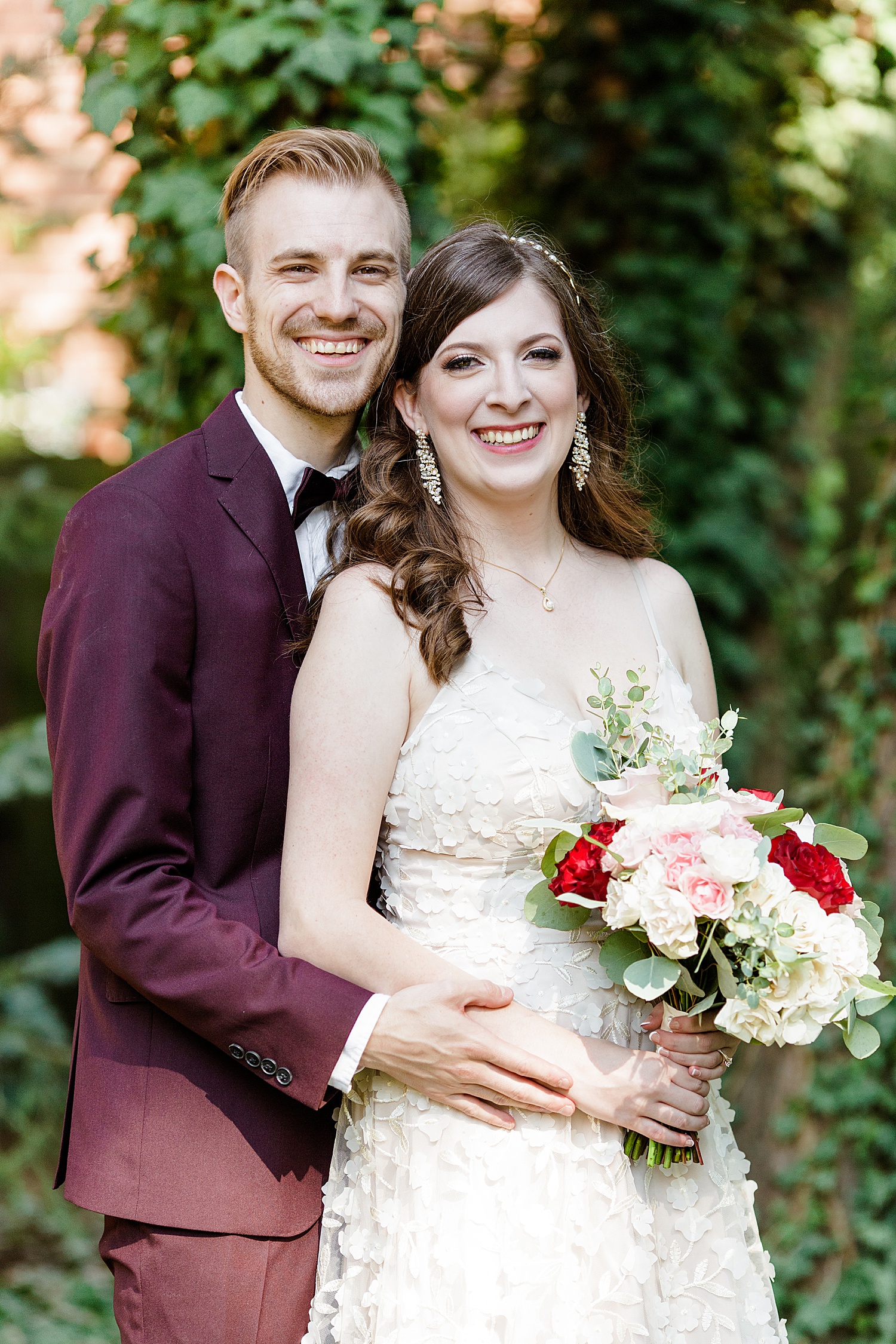 Burgundy & Pink DIY Wedding | Burgh Brides