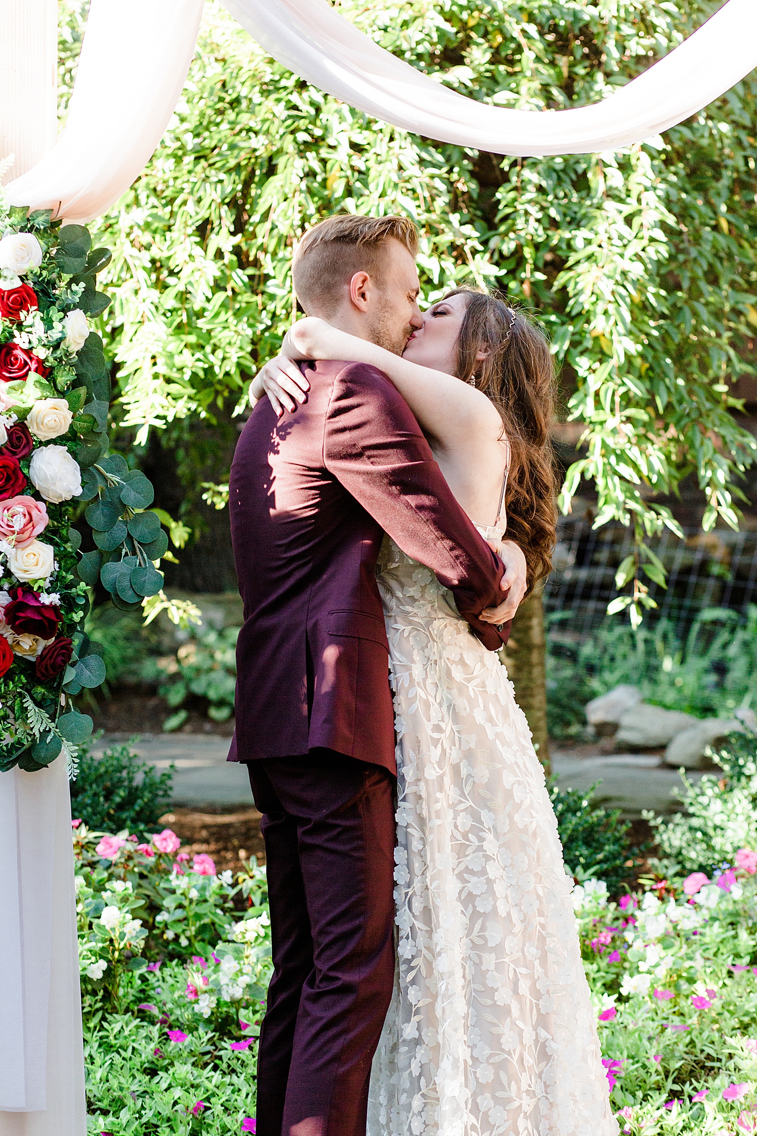 Burgundy & Pink DIY Wedding | Burgh Brides