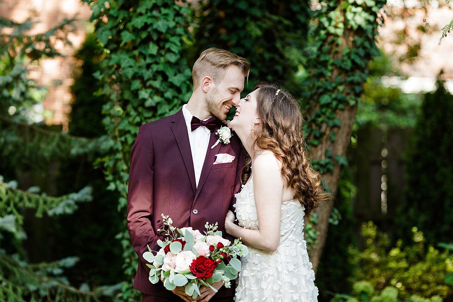 Burgundy & Pink DIY Wedding | Burgh Brides