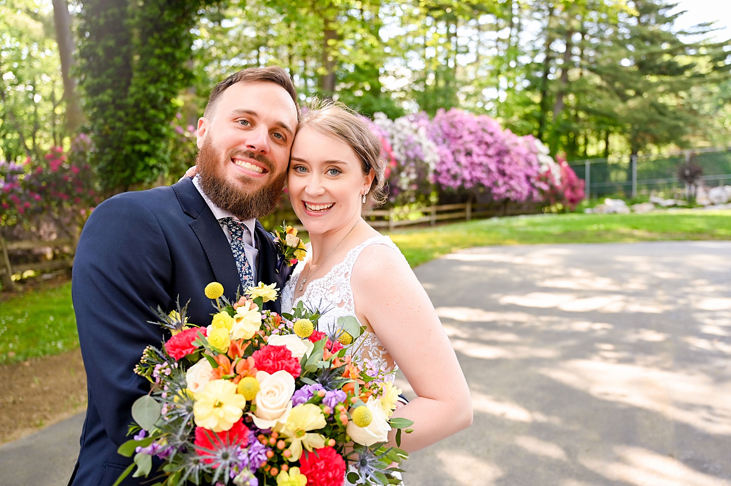 Seven Springs Wedding with Bold Colors | Burgh Brides