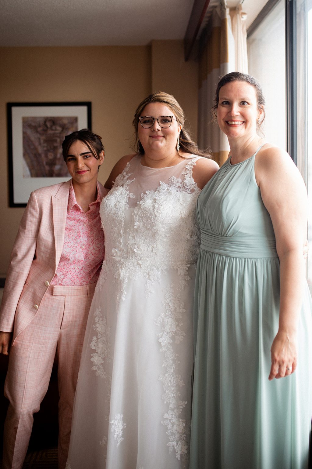 Soft Pink Sheraton Station Square Wedding | Burgh Brides