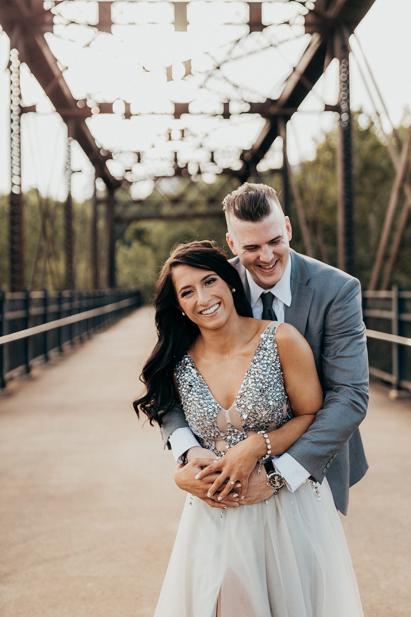 Fancy Washington Landing's Engagement Session | Burgh Brides