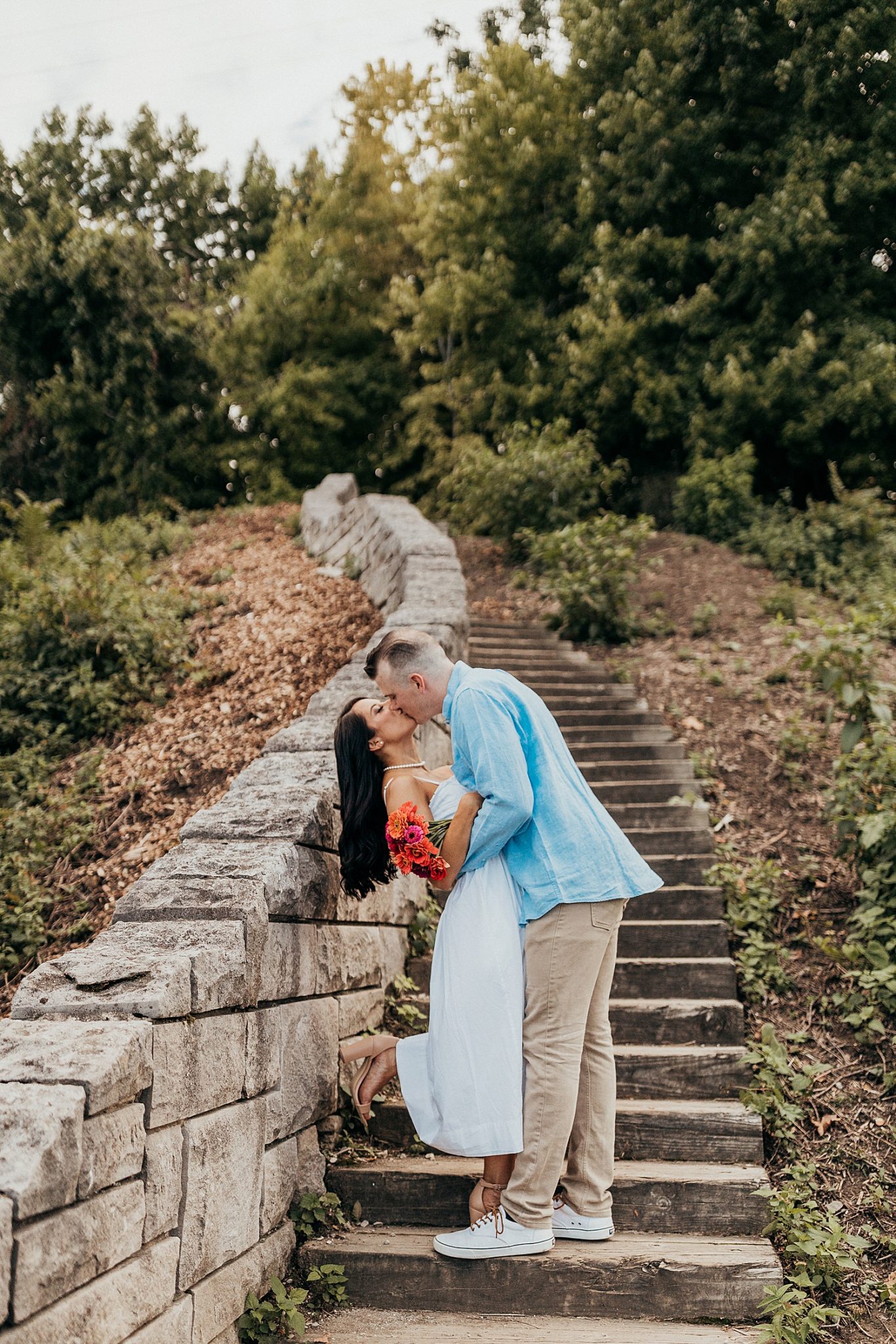 Fancy Washington Landing's Engagement Session | Burgh Brides