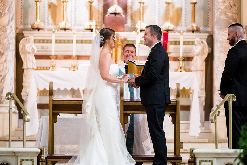 Monochromatic Wedding at the Wintergarden at PPG Place