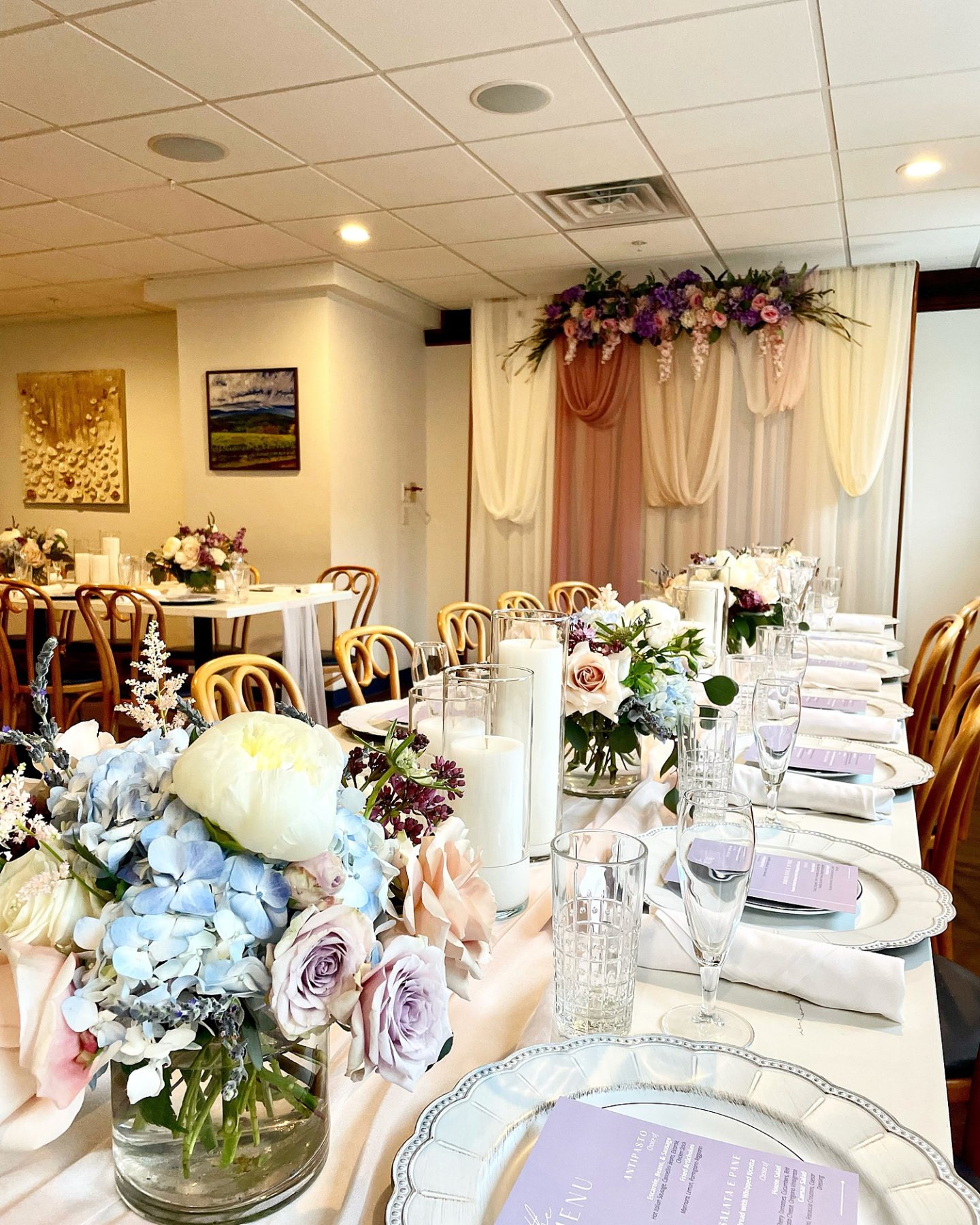 Party Scene Design | Pittsburgh Wedding Backdrops | Burgh Brides