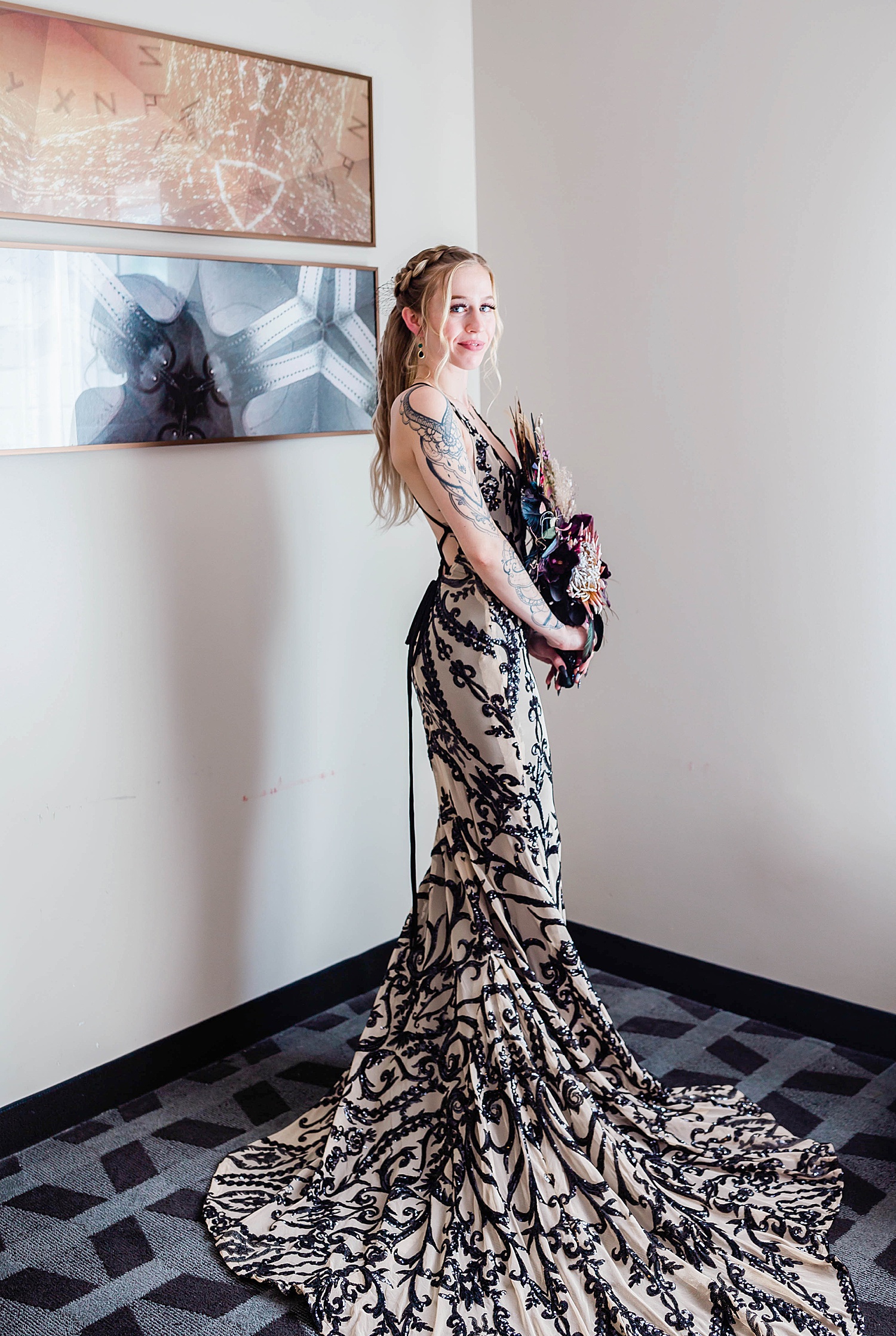 Edgy Alternative Wedding at Veltre's | Burgh Brides