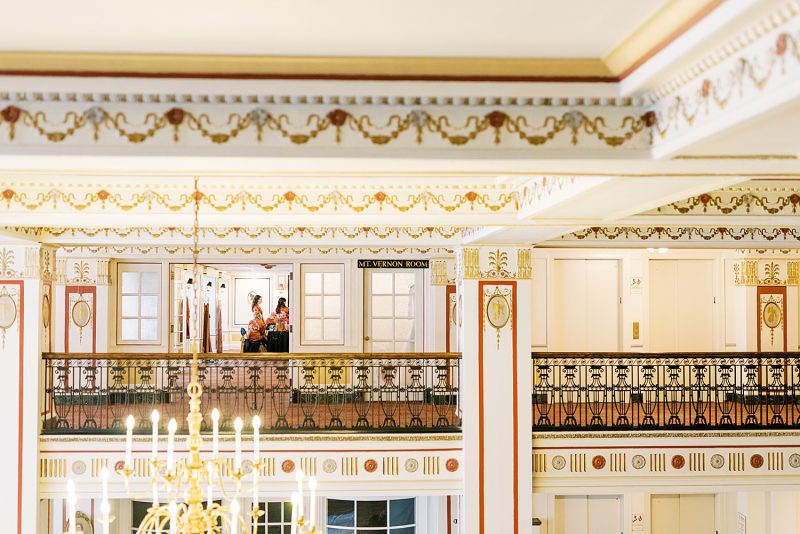 Warm Copper Wedding at The George Washington Hotel