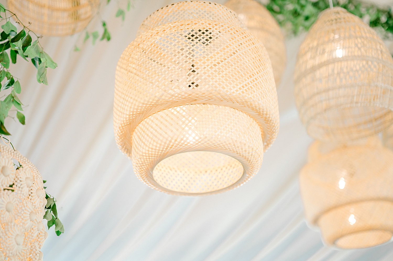 Garden Inspired Tent Wedding With Pretty Colors & Textures