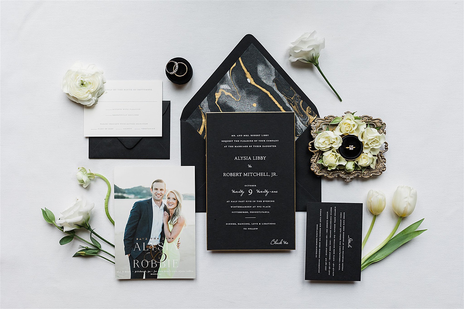 Timeless Personalized Wedding at PPG Wintergarden