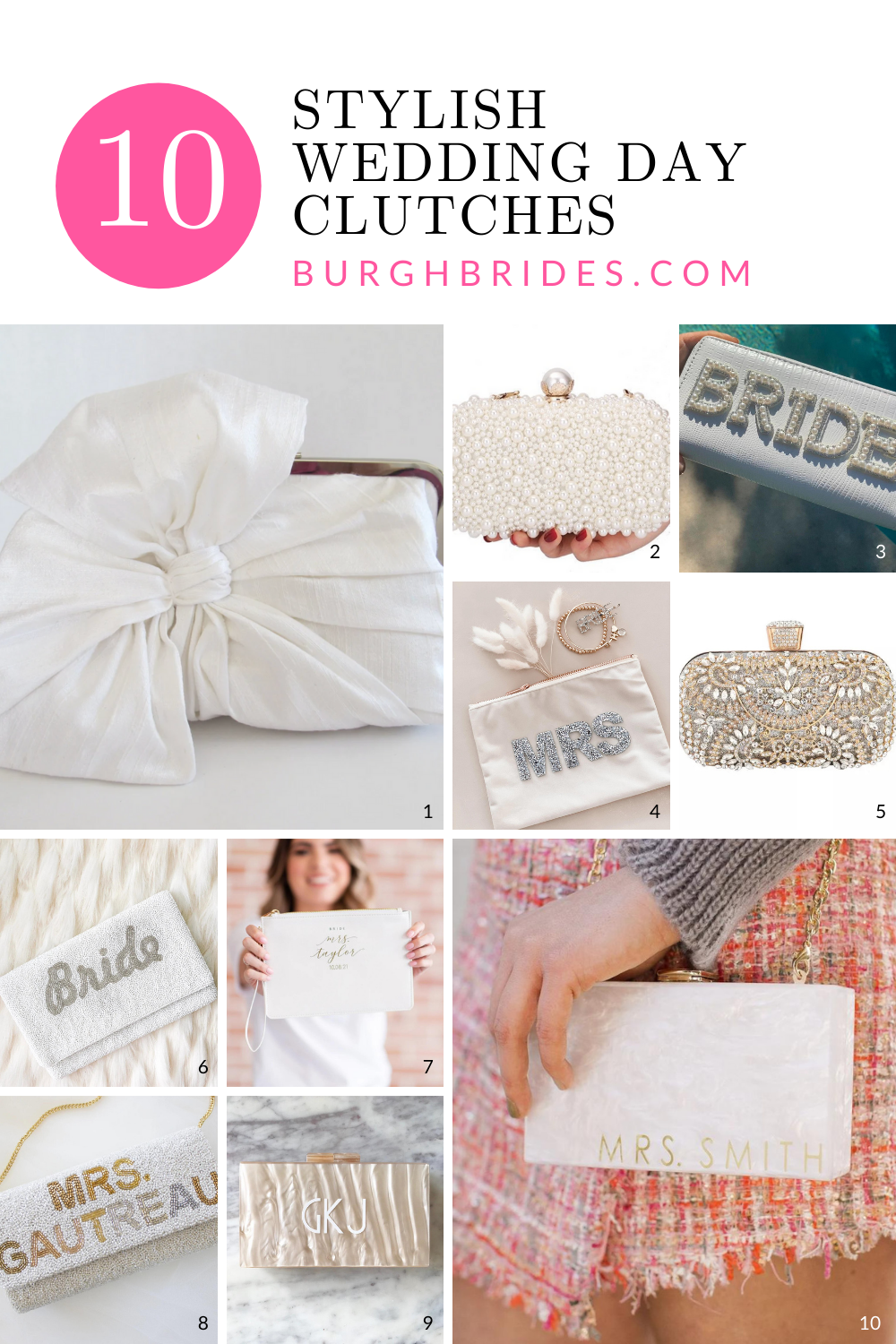 10 Wedding Day Clutches for Every Bride To Be | Burgh Brides