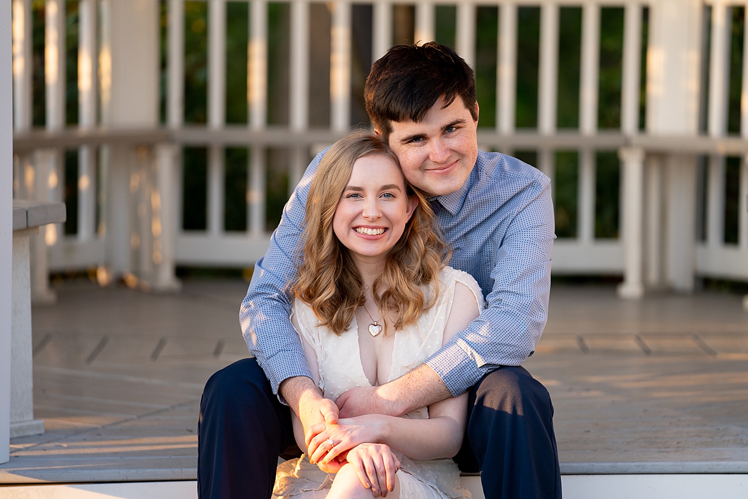 Reminiscent Engagement Session at Grove City College