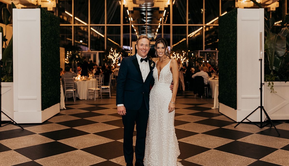 Warm & Sparkly PPG Wintergarden Wedding | Burgh Brides