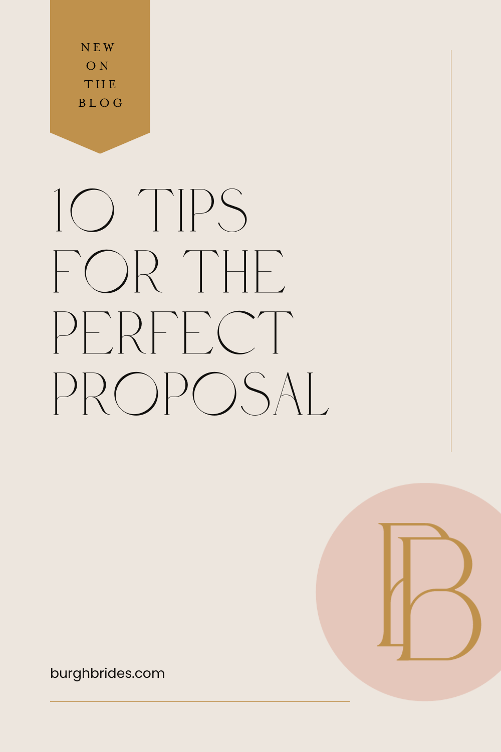 Tips for Planning the Perfect Proposal | Burgh Brides