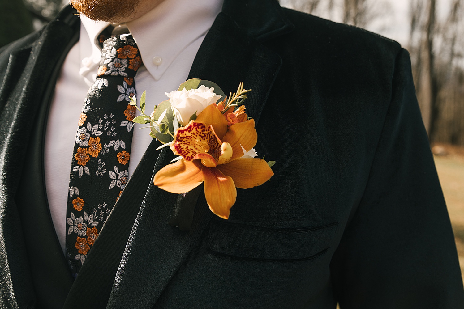 Cozy Terracotta & Orange Seven Springs Wedding | Burgh Brides