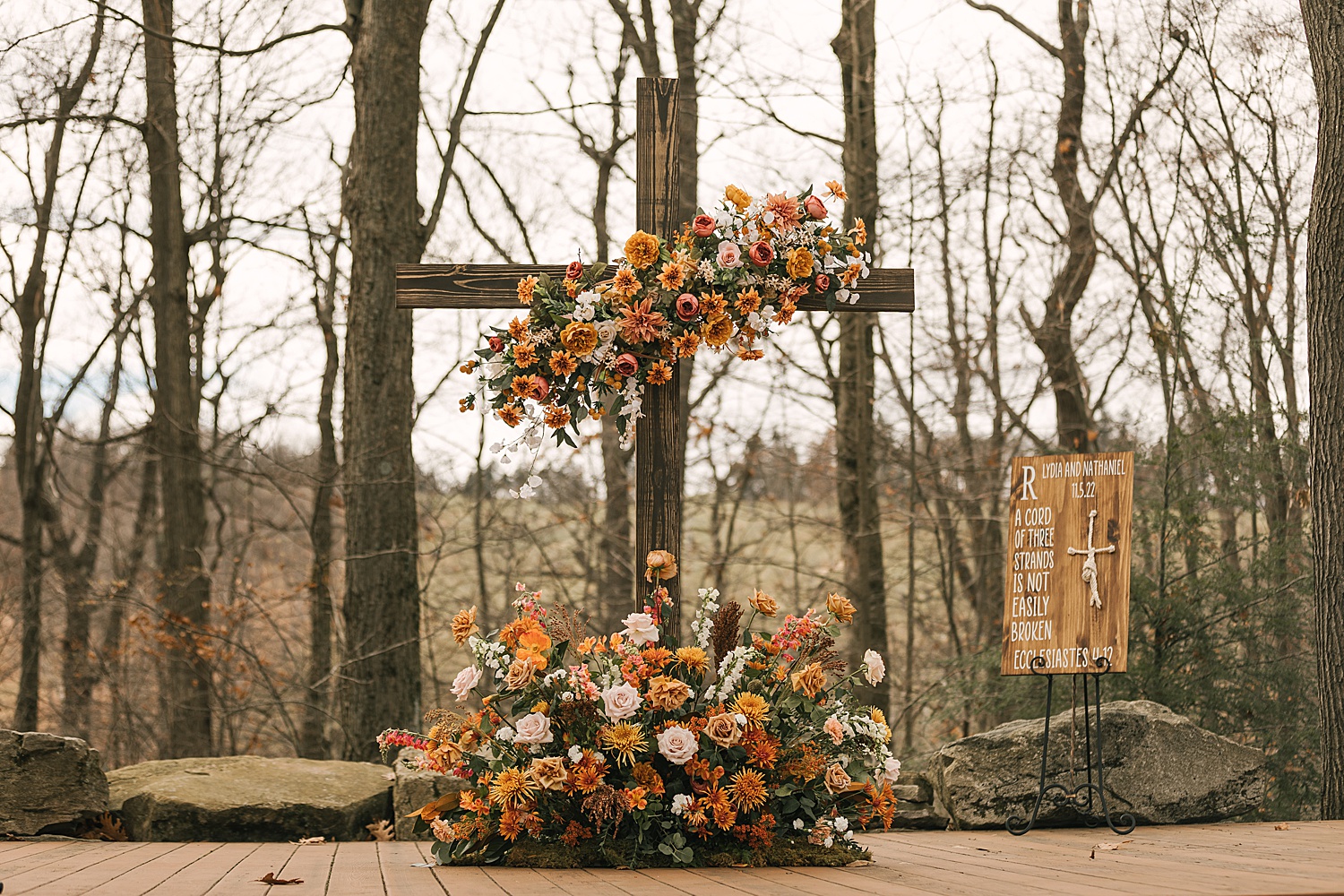 Cozy Terracotta & Orange Seven Springs Wedding | Burgh Brides
