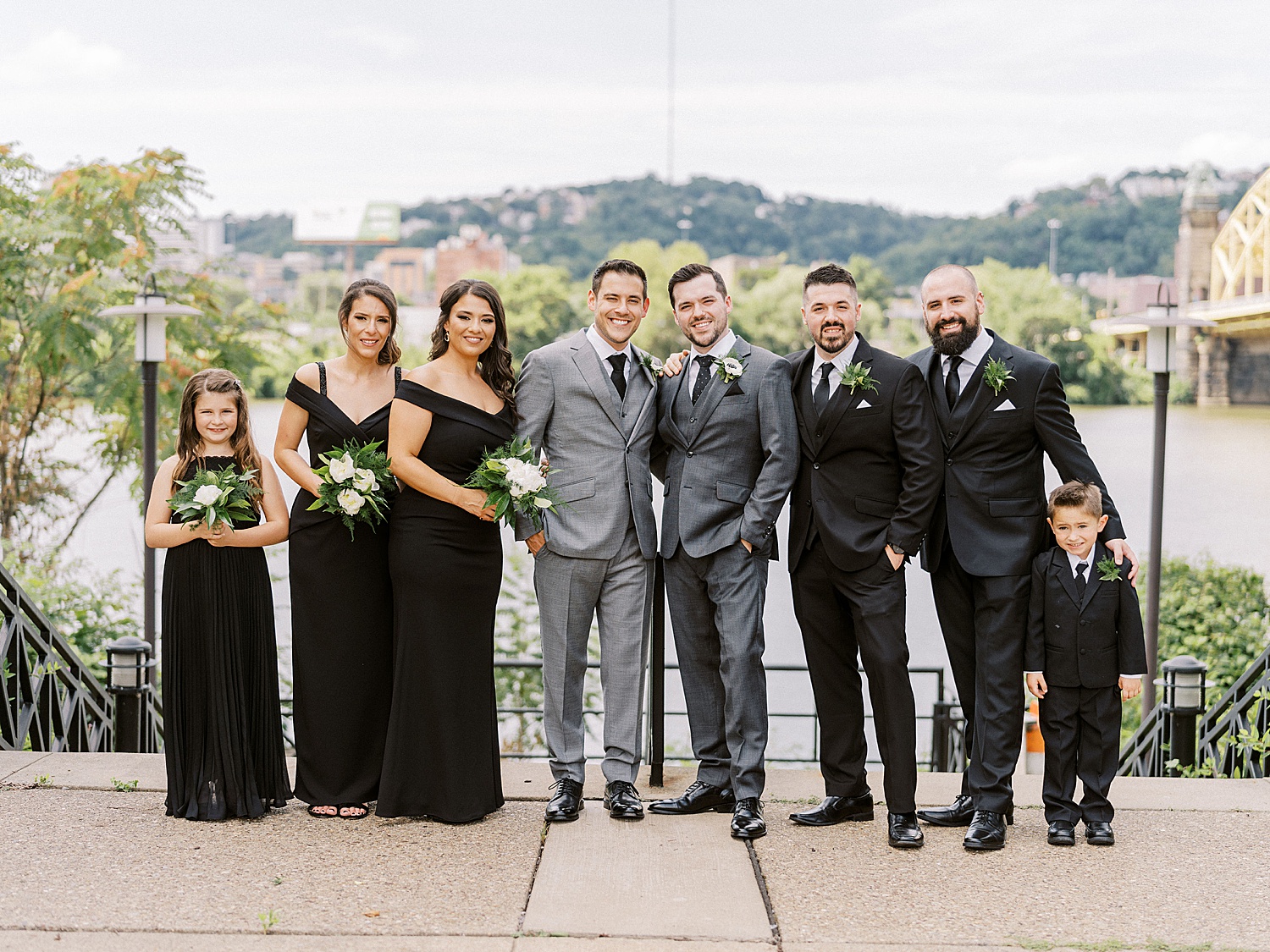 Dark & Neutral Wedding at Kingfly Spirits | Burgh Brides