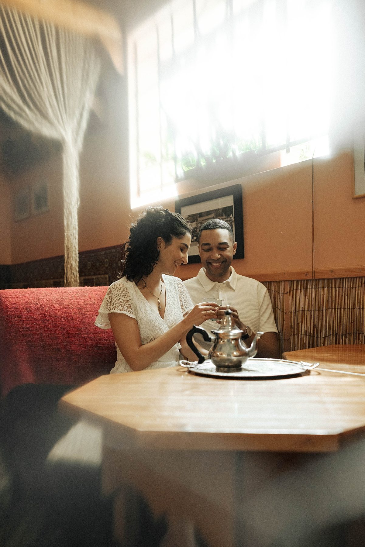 Dobra Tea House Engagement Session | Burgh Brides