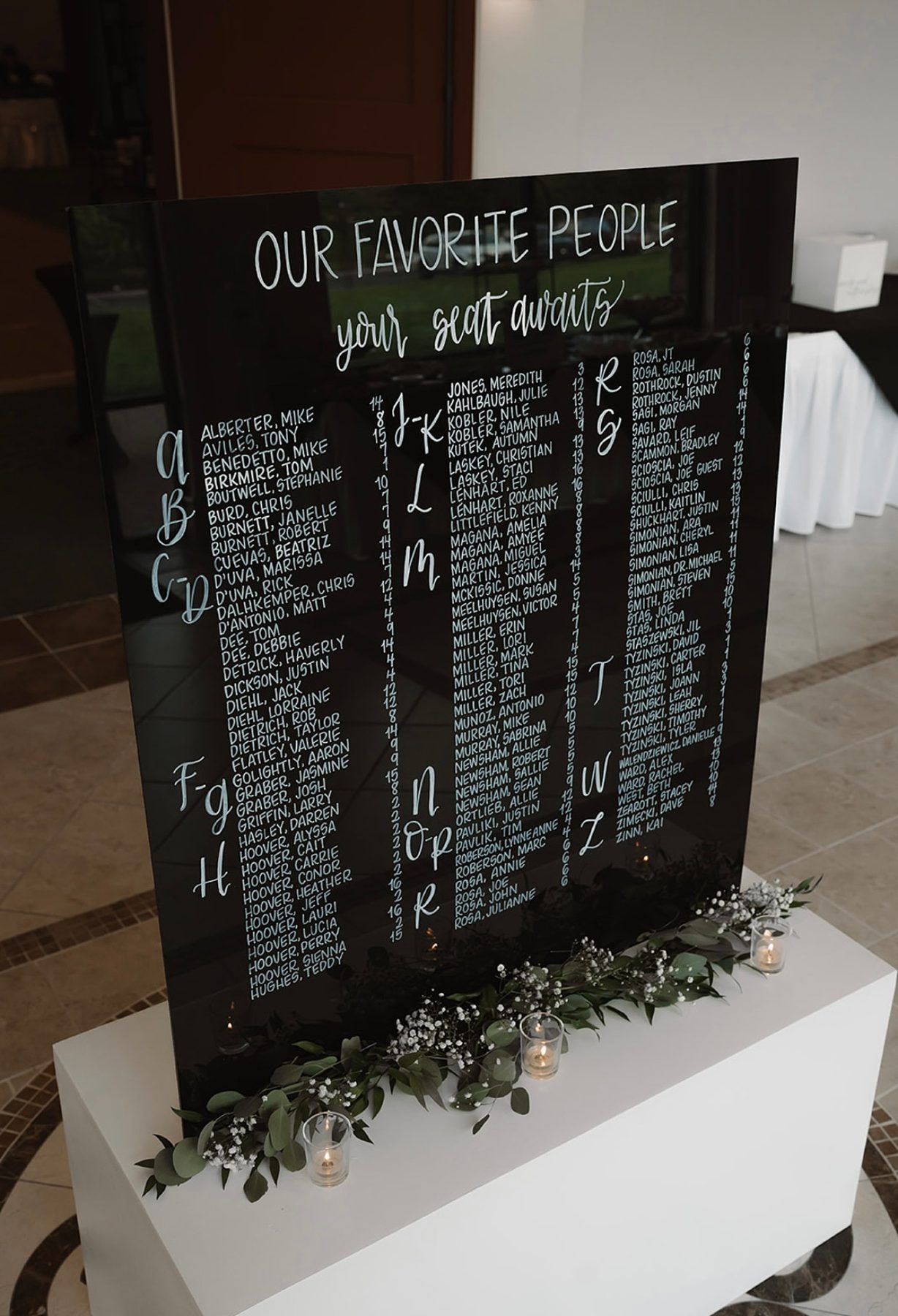 CalligraBre Sign Co. | Pittsburgh Wedding Calligrapher