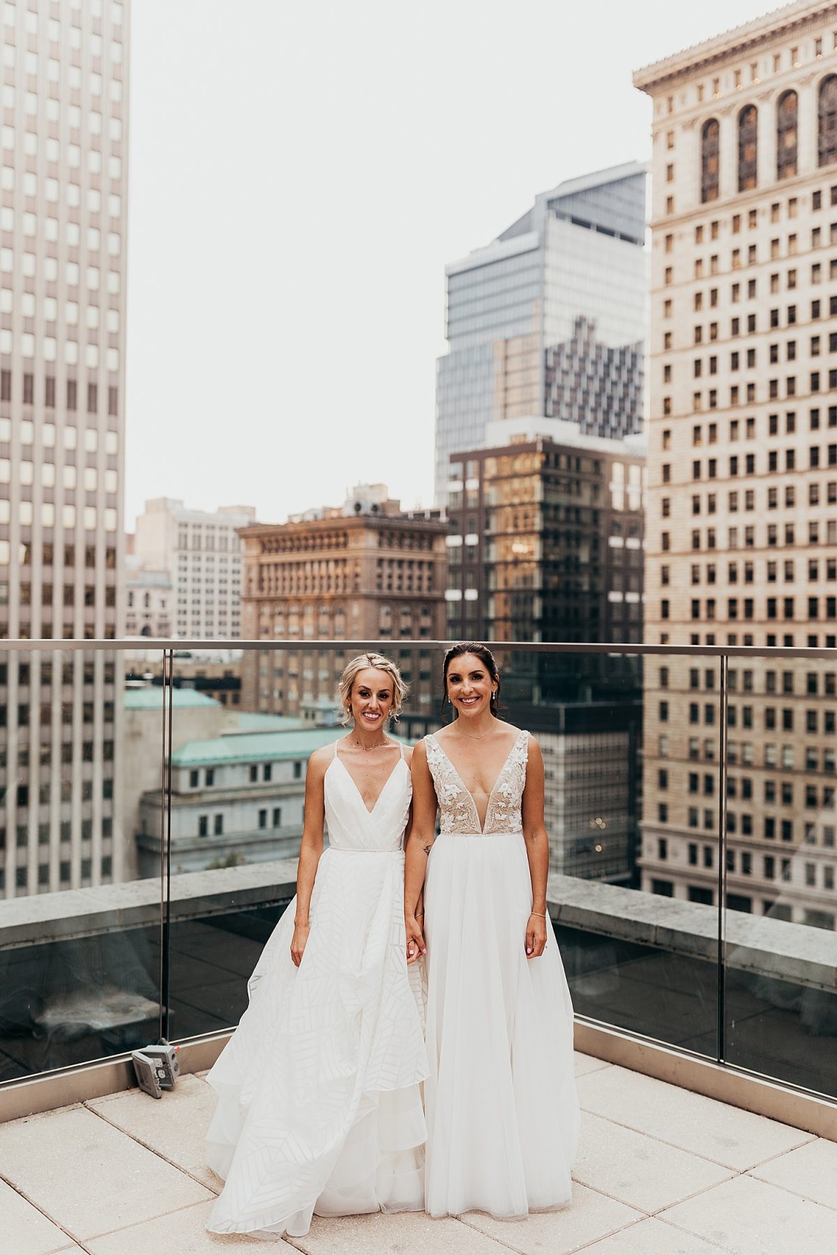 Pretty Blush Pink & Ivory Hotel Monaco Wedding | Burgh Brides