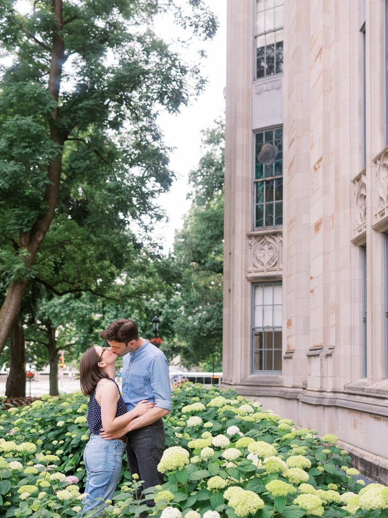 University of Pittsburgh Engagement Session | Burgh Brides