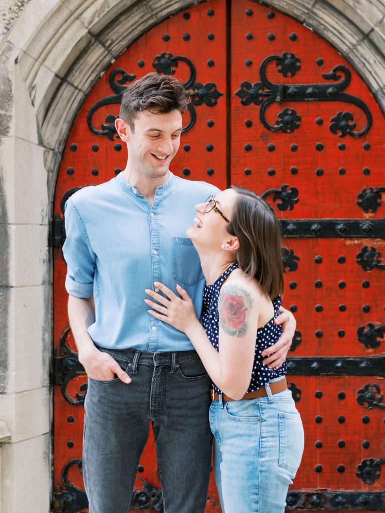 University of Pittsburgh Engagement Session | Burgh Brides