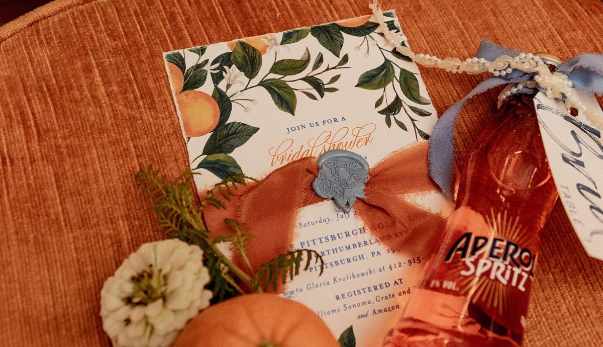 Aperol Spritz Inspired Wedding Shower at The Pittsburgh Golf Club