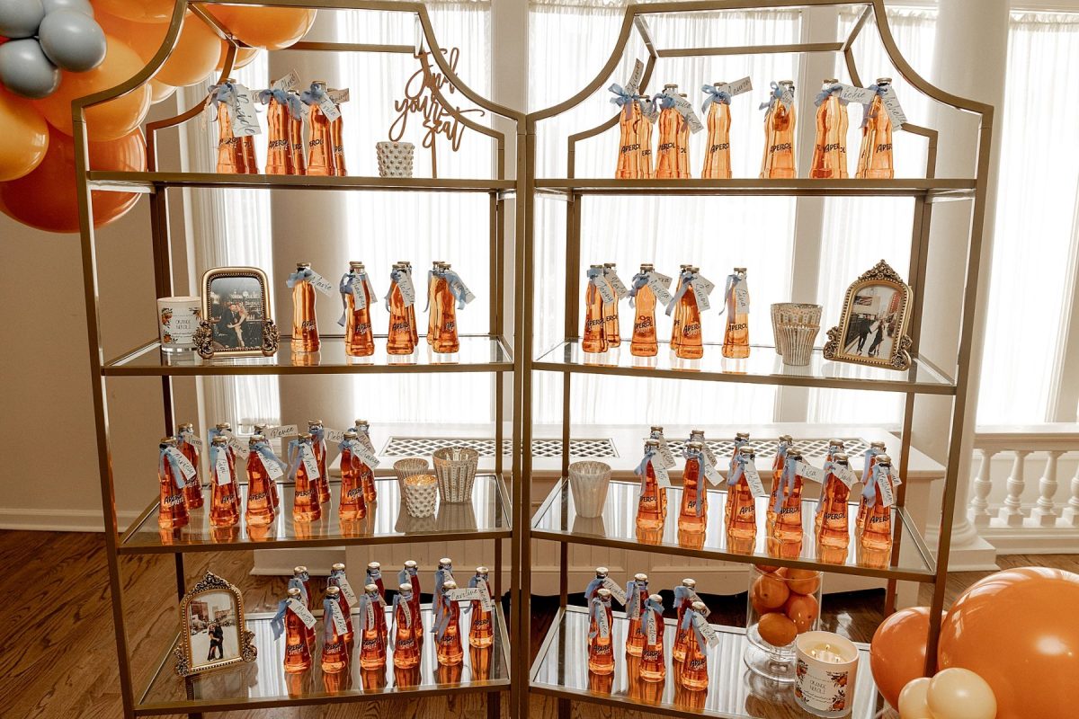 Aperol Spritz Inspired Wedding Shower at The Pittsburgh Golf Club
