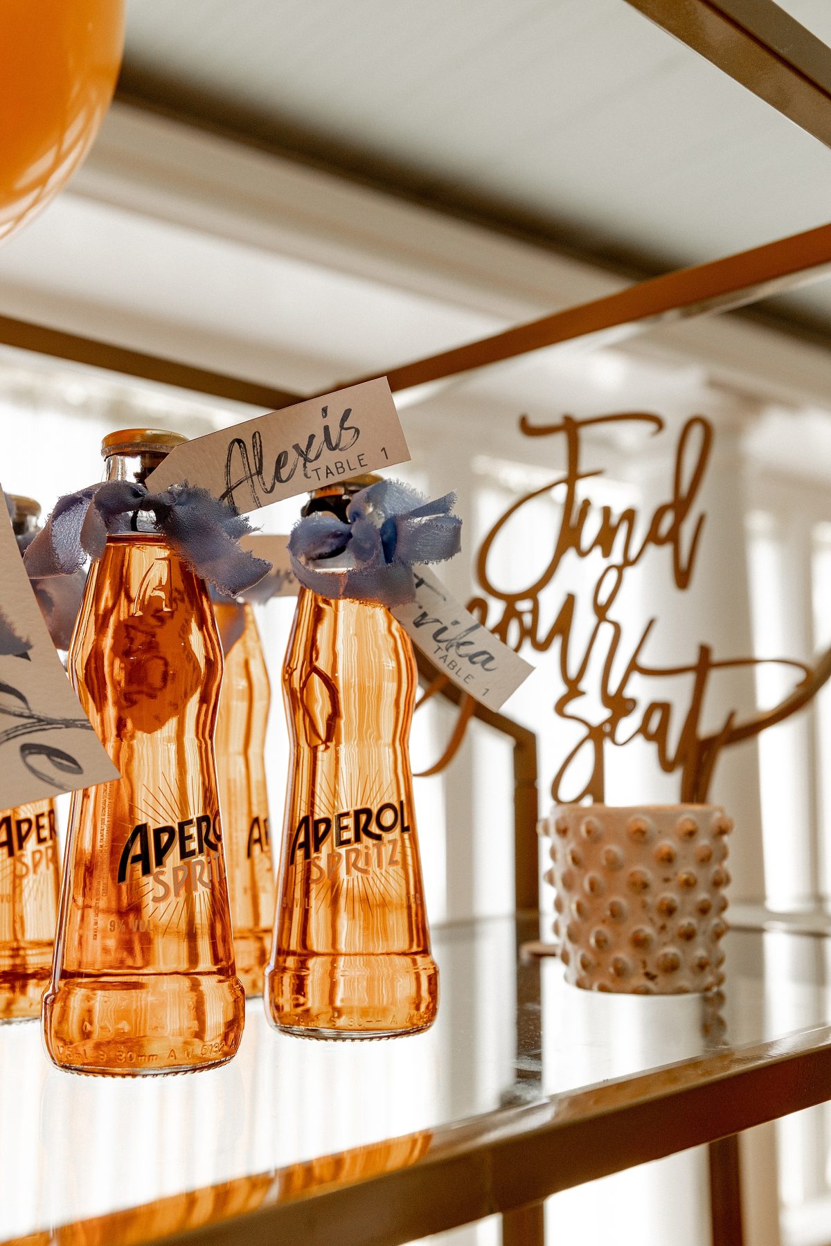 Aperol Spritz Inspired Wedding Shower at The Pittsburgh Golf Club