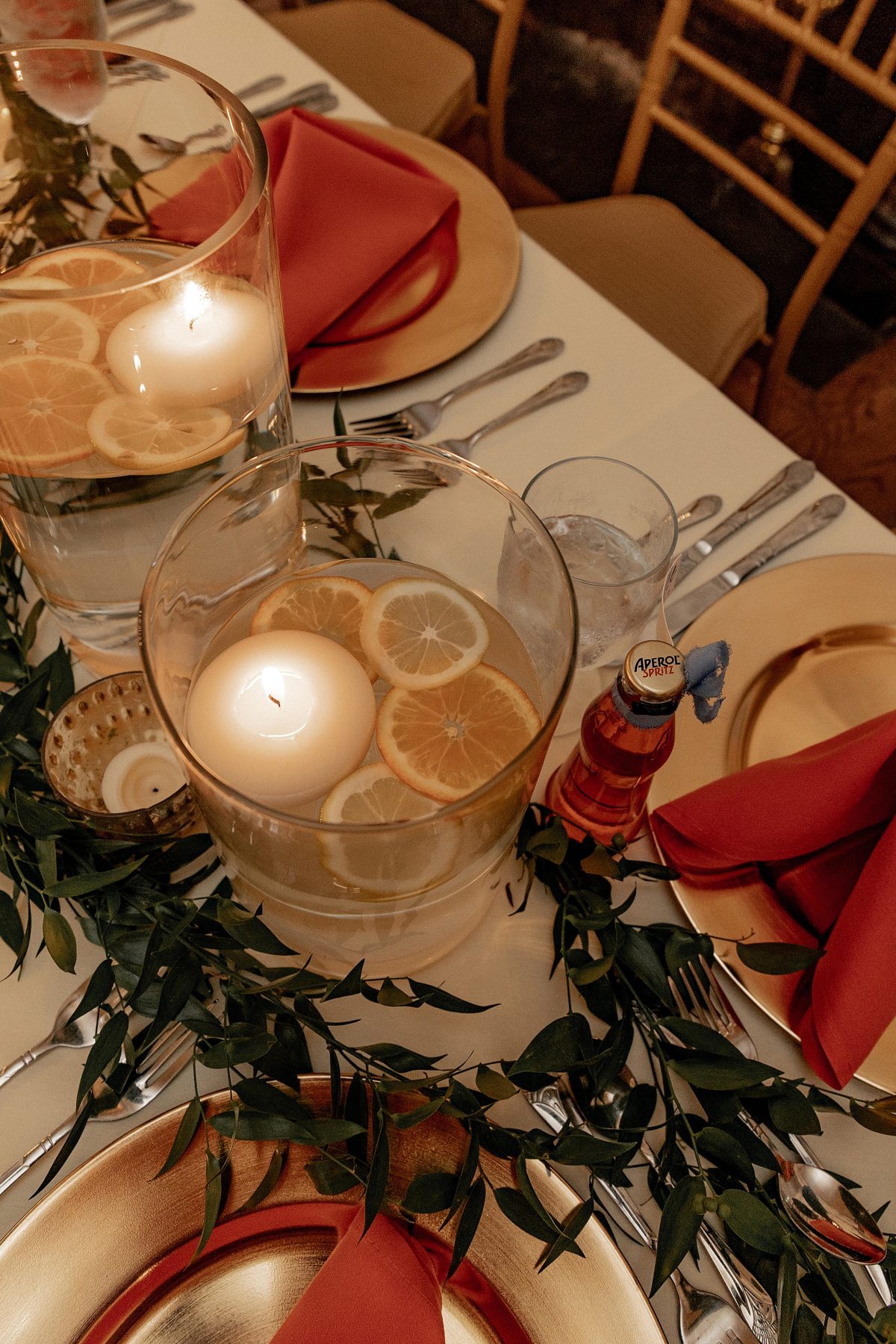 Aperol Spritz Inspired Wedding Shower at The Pittsburgh Golf Club